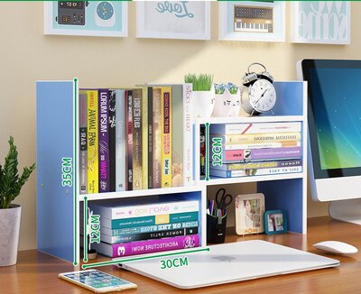 Wooden Desk Organizer Stationery Students Simple W... – Grandado