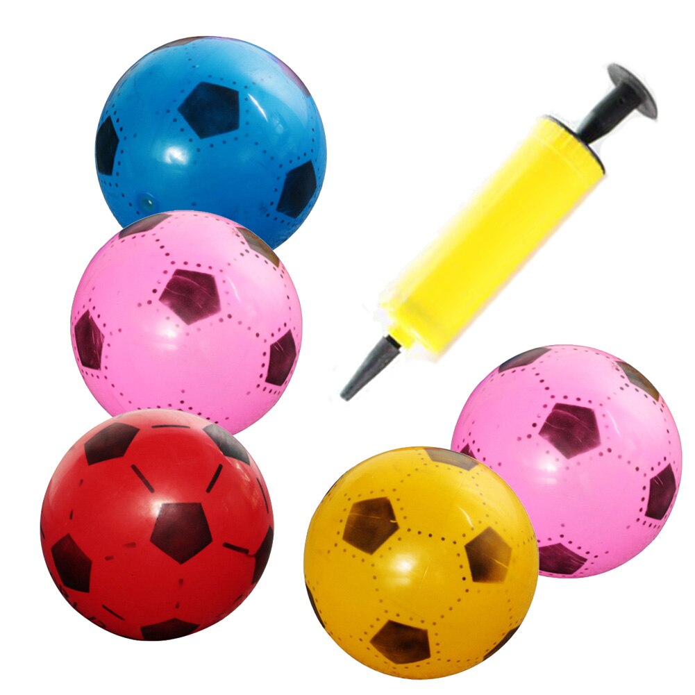 Ball Football PVC Plastic Soft Lightweight Footbal... – Grandado
