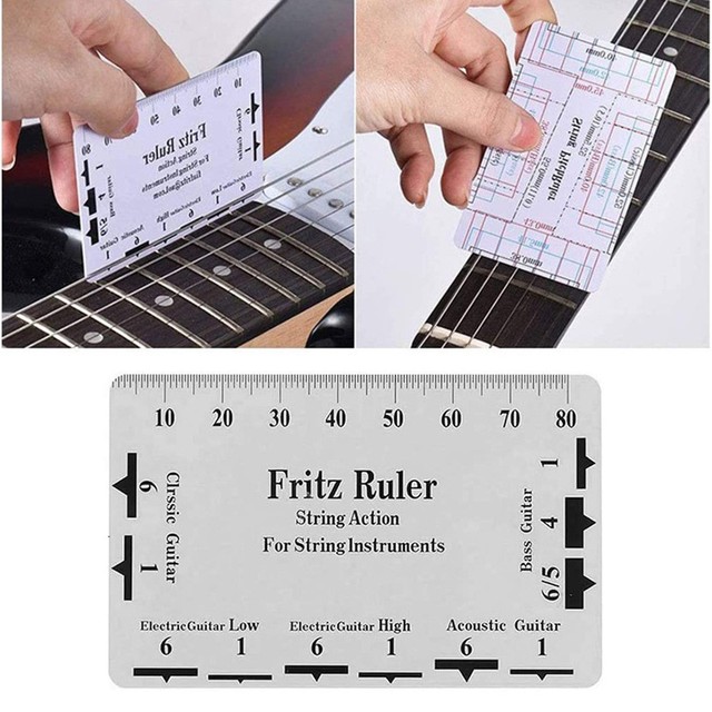 Luthier Guitar Measuring Ruler String Action Gauge... – Grandado
