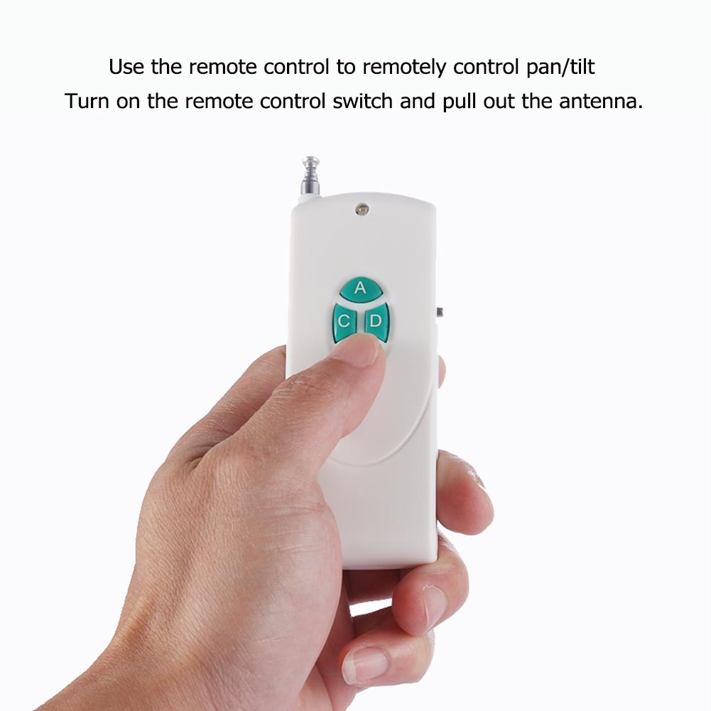 YT-260 Motorized Pan Tilt Tripod Head PTZ Remote C... – Grandado