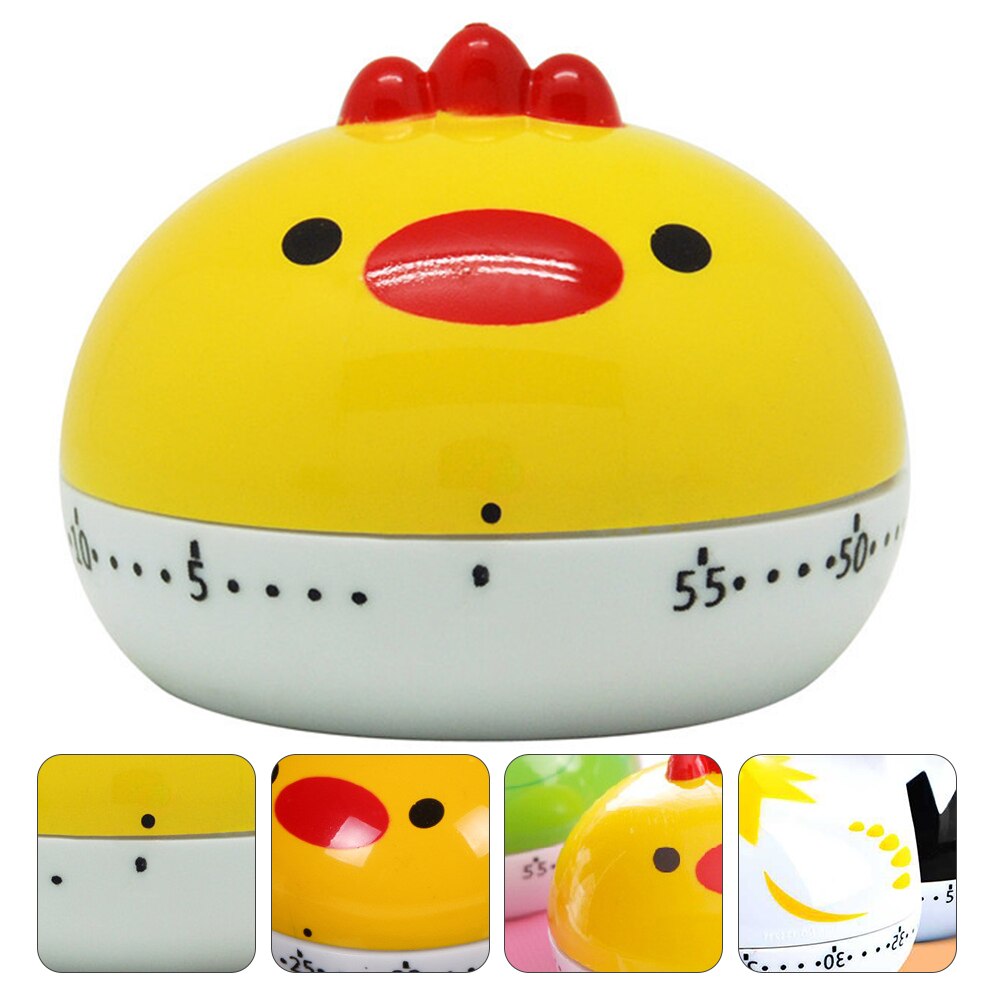 1pc Cartoon Chick Modeling Timer Mechanical Cookin... – Vicedeal