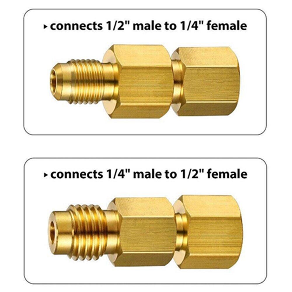 2PCS R12 To R134a Quick Coupler Connector Refriger... – Grandado