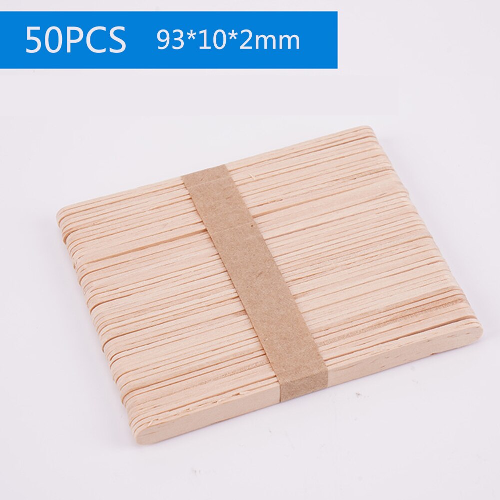 50Pcs/Lot Wooden Craft Ice Cream Sticks Pop Popsic... – Vicedeal