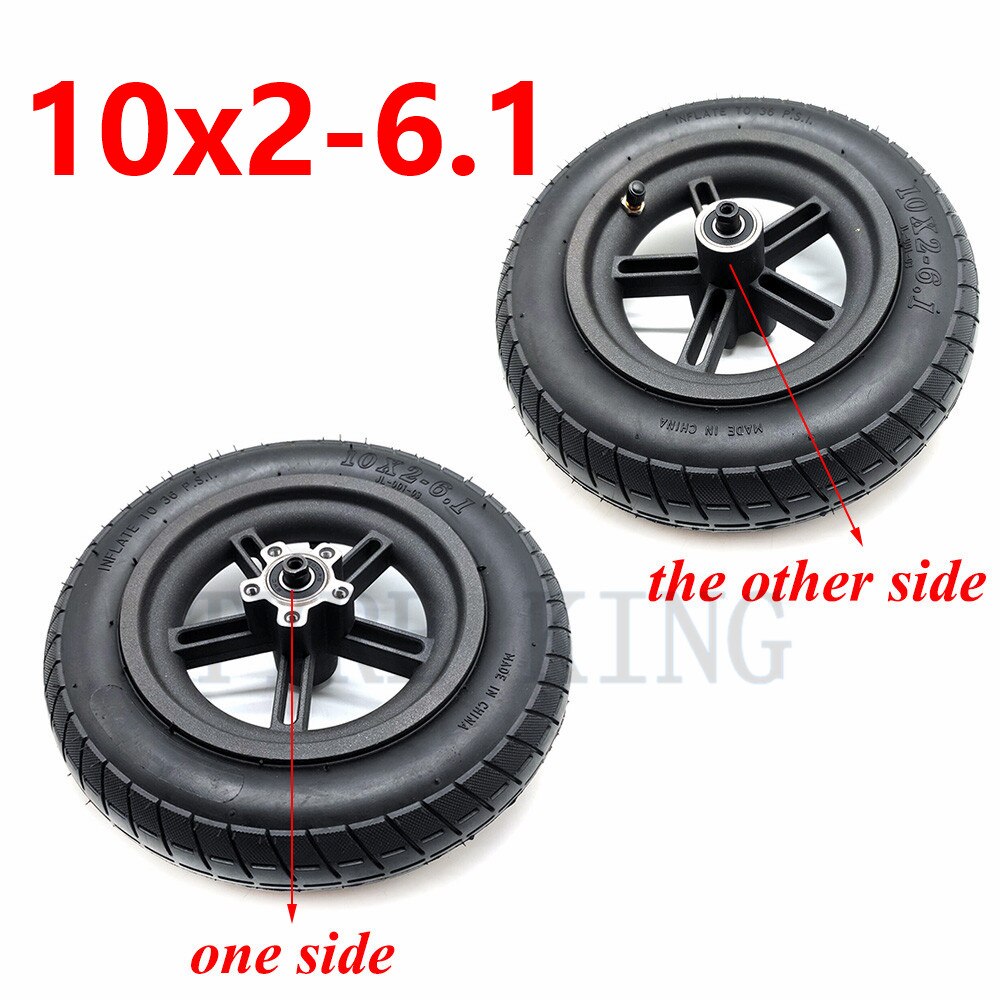 10 Inch Inflatable Wheel Tire 10x2-6.1 Thickening ... – Grandado