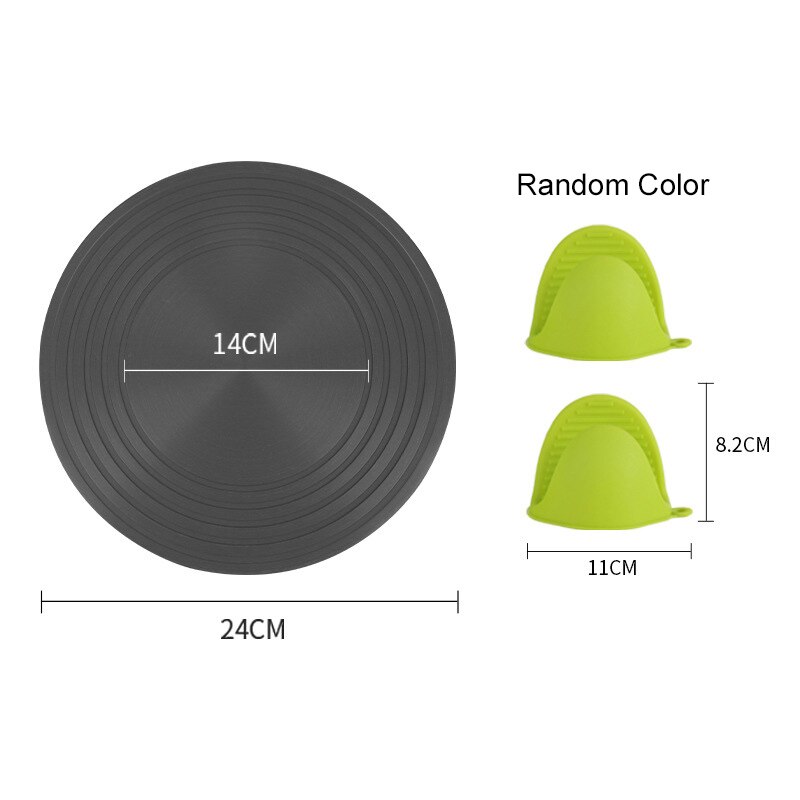 Placa de descongelación, estufa de Gas, placa térmica redonda, olla ...