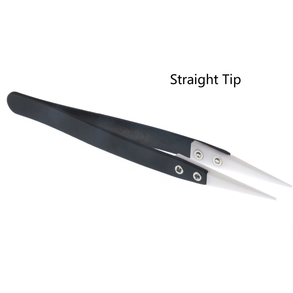 Anti-Static Ceramic Tweezers Stainless Steel Elect... – Grandado