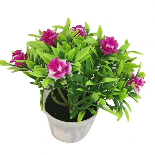 1Pc Potted Artificial Flower Rose Stage Garden Wed... – Vicedeal