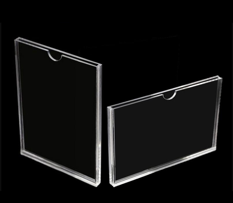 DIY Acrylic Transparent Photo Frame Rectangle Magn... – Grandado