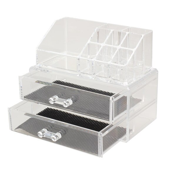 Acrylic Portable Transparent Makeup Organizer Stor... – Grandado