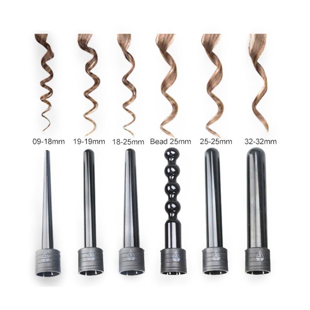 Six-in-one tube changer ceramic curling iron multi... – Grandado