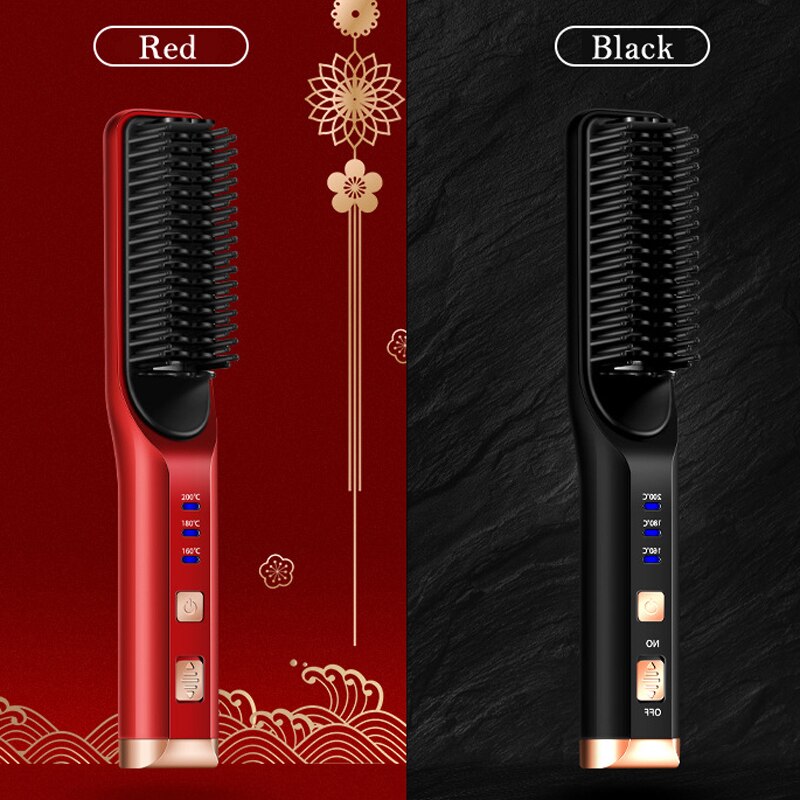 Straightening Comb Digital Display 3D Straight Hai... – Grandado