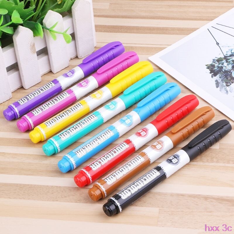 8 Colors Erasable Whiteboard Marker Non Toxic Dry ... – Grandado