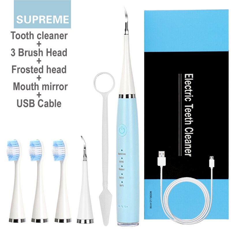 Electric Ultrasonic Teeth Cleaner Dental Tartar Re... – Vicedeal