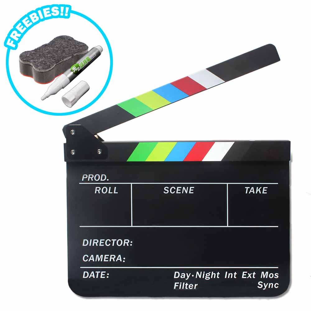 Director Video Scene Clapperboard Clapper Board Ac... – Grandado