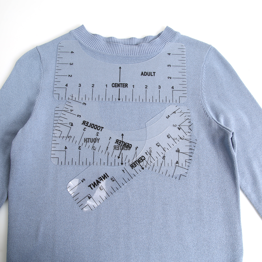 T-shirt Alignment Ruler Center Measure Tool Portab... – Grandado