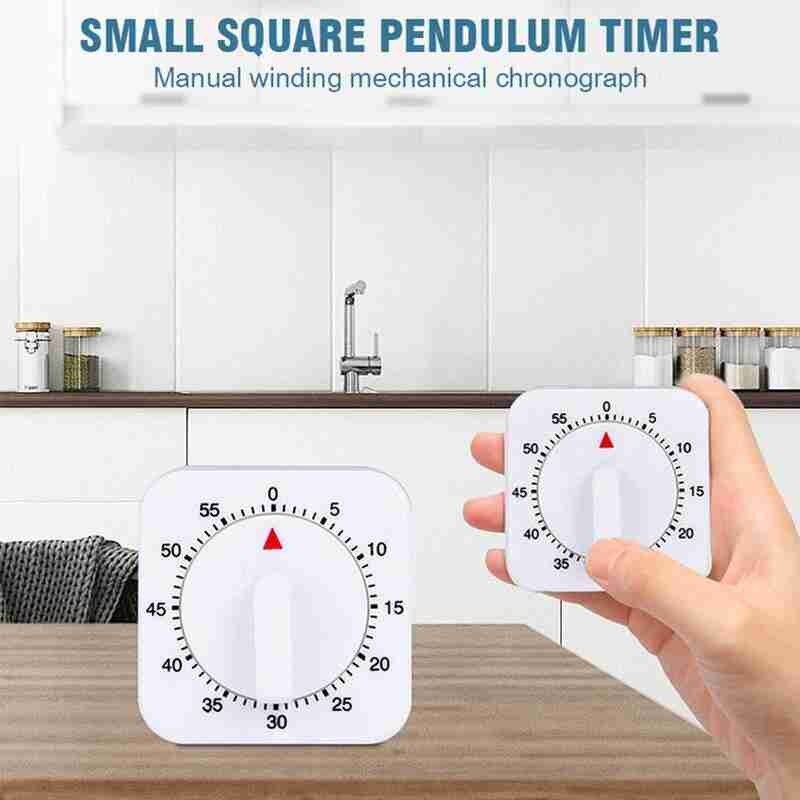 60 Minutes Timer With Clock In The Kitchen Timer S... – Grandado