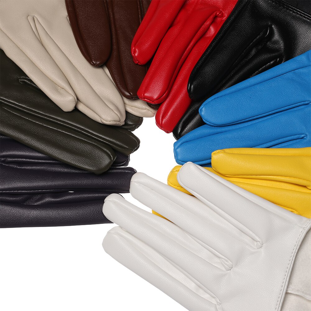 1Pair Women Sexy Night Club Leather Gloves Pole Da... – Grandado