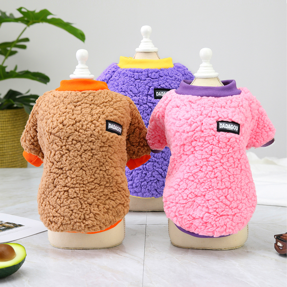 Winter Cat Clothes Warm Cat Coat Soft Fleece Pet J... – Vicedeal