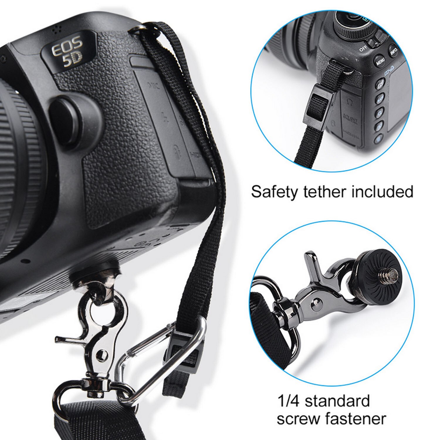 Besegad Universal Adjustable Camera Neck Sling Str... – Grandado