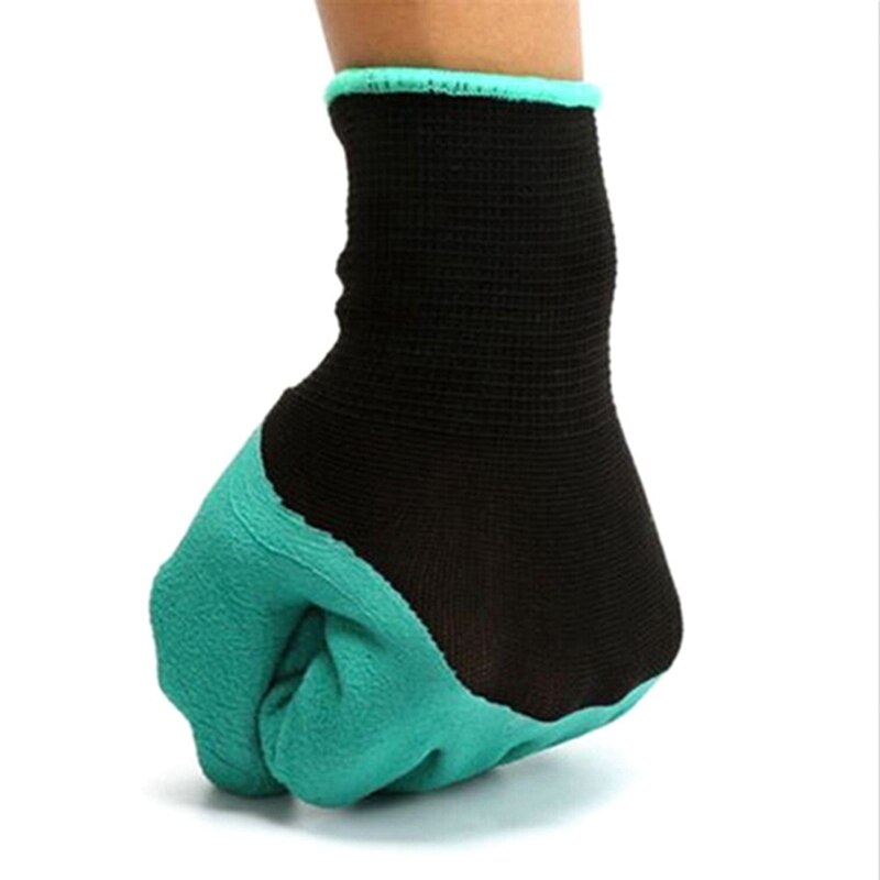 1 Pair Garden Gloves ABS Plastic Garden Rubber Glo... – Vicedeal