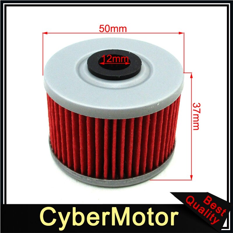 Z125 Oil Filter 4-Pack Oil Filter Set For Kawasaki KFX450R, Polaris ...