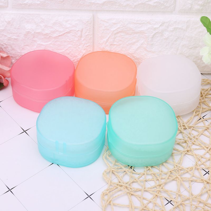 Draagbare Zeep Case Houder Schotel Plaat Ronde Afd... – Vicedeal