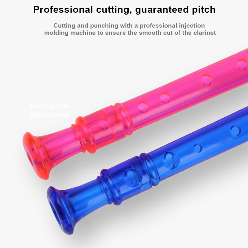 Student Children Plastic Flute Recorder 6 8 Holes ... – Vicedeal