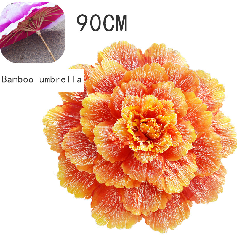 Peony Flower Umbrella Dance Umbrella Kindergarten ... – Grandado