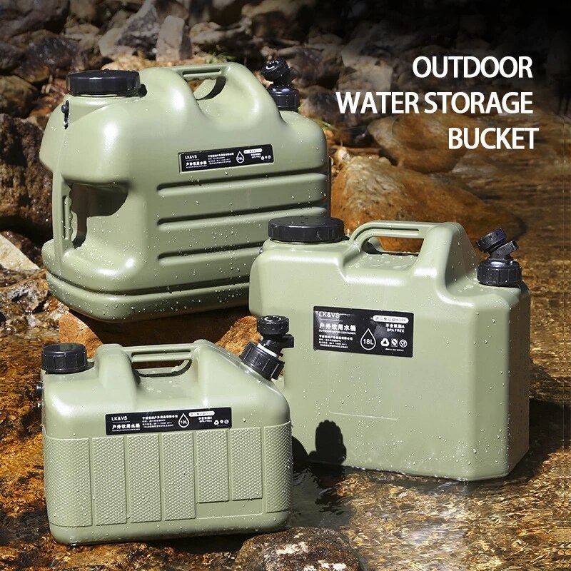 Portable Camping Water Bucket Driving Water Contai... – Grandado