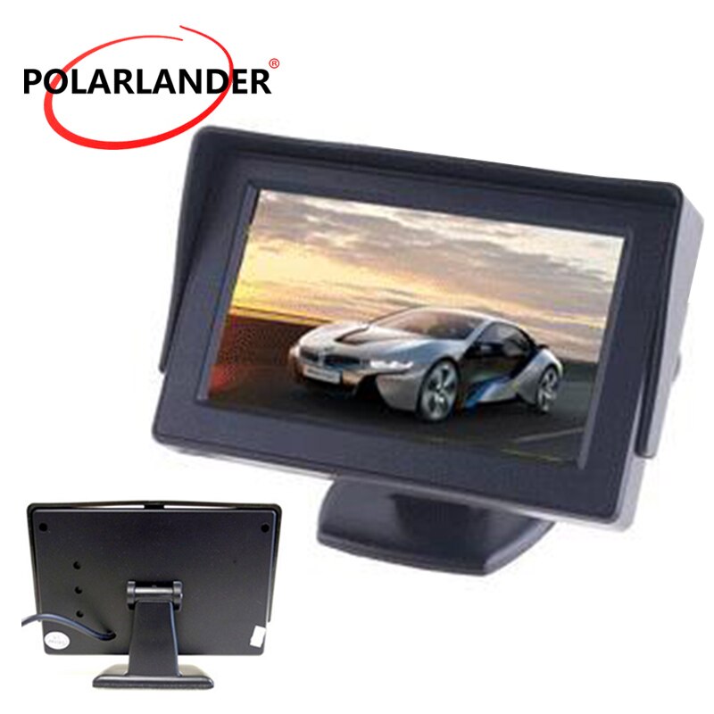 4.3 Inch color TFT Car Monitor 2 Video Input Car M... – Grandado