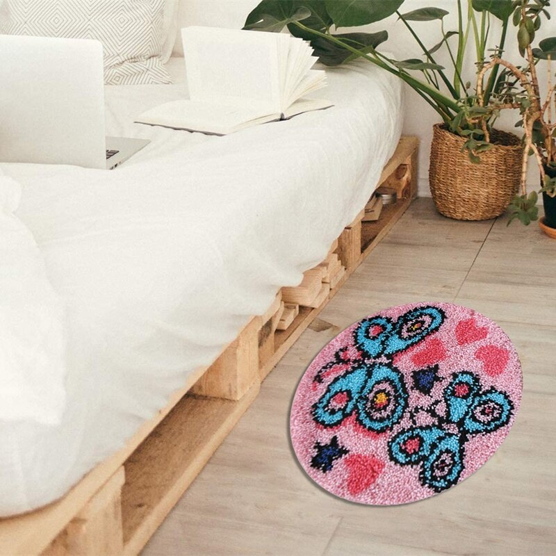 Latch Hook Kits DIY Crochet Yarn Kits,Butterfly Ca... – Grandado