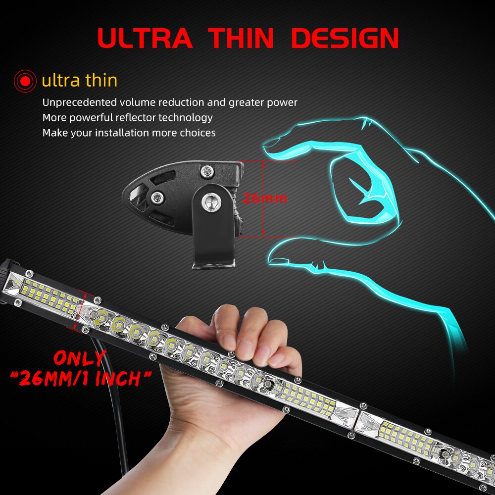 CO LIGHT Super Slim Led Work Light 12V 24V 12-52in... – Vicedeal