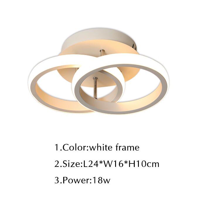 Moderne Plafondlamp Voor Thuis Led Lustre Zwart & ... – Vicedeal