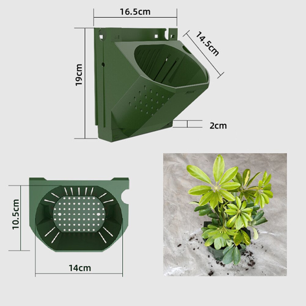 Multi Holes Vertical Hanging Garden Planter Flower... – Grandado