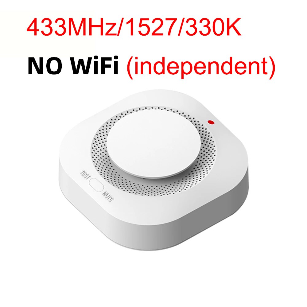 Wifi Tuya Smart Rookmelder Sensor 80DB Alarm Fire ... – Vicedeal