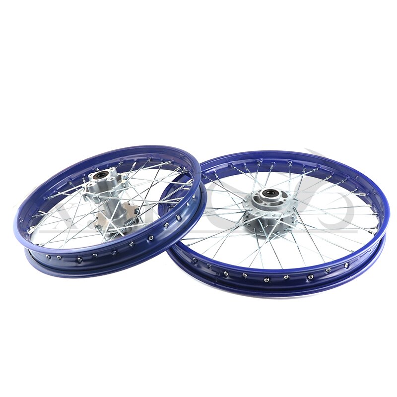1.60x19 and 1.85x16 inch front and rear iron wheel... – Vicedeal