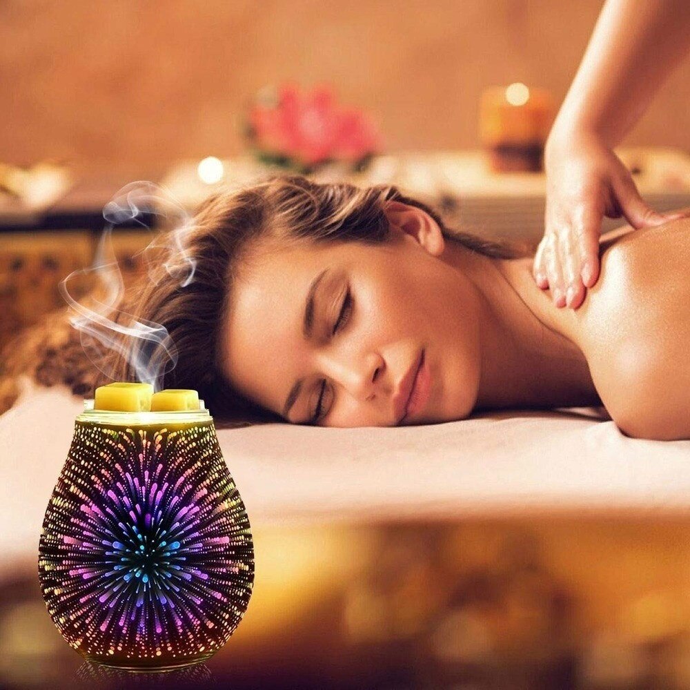 Essential Oil Diffuser Electric Candle Warmer Glas... – Grandado