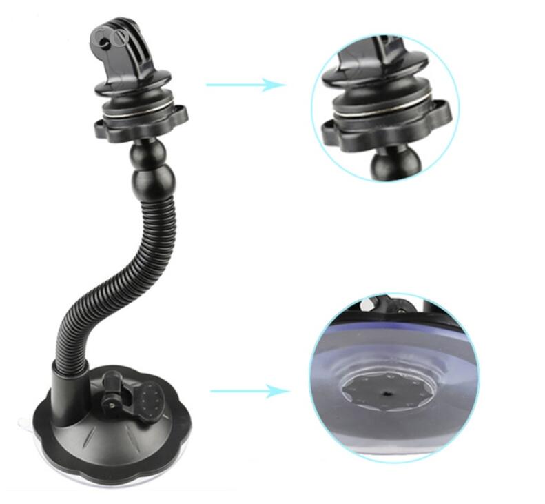 LANBEIKA Flexible Arm Car Suction Cup Mount Holder... – Vicedeal