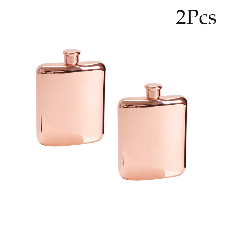 DEOUNY Rose Gold Whisky Jagermeister Flasks For Al... – Grandado