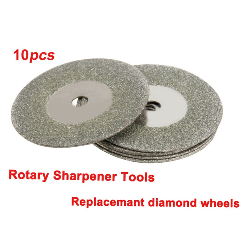 10x Mini Diamond Cutting Discs Wheel Blades Set+ 2... – Grandado