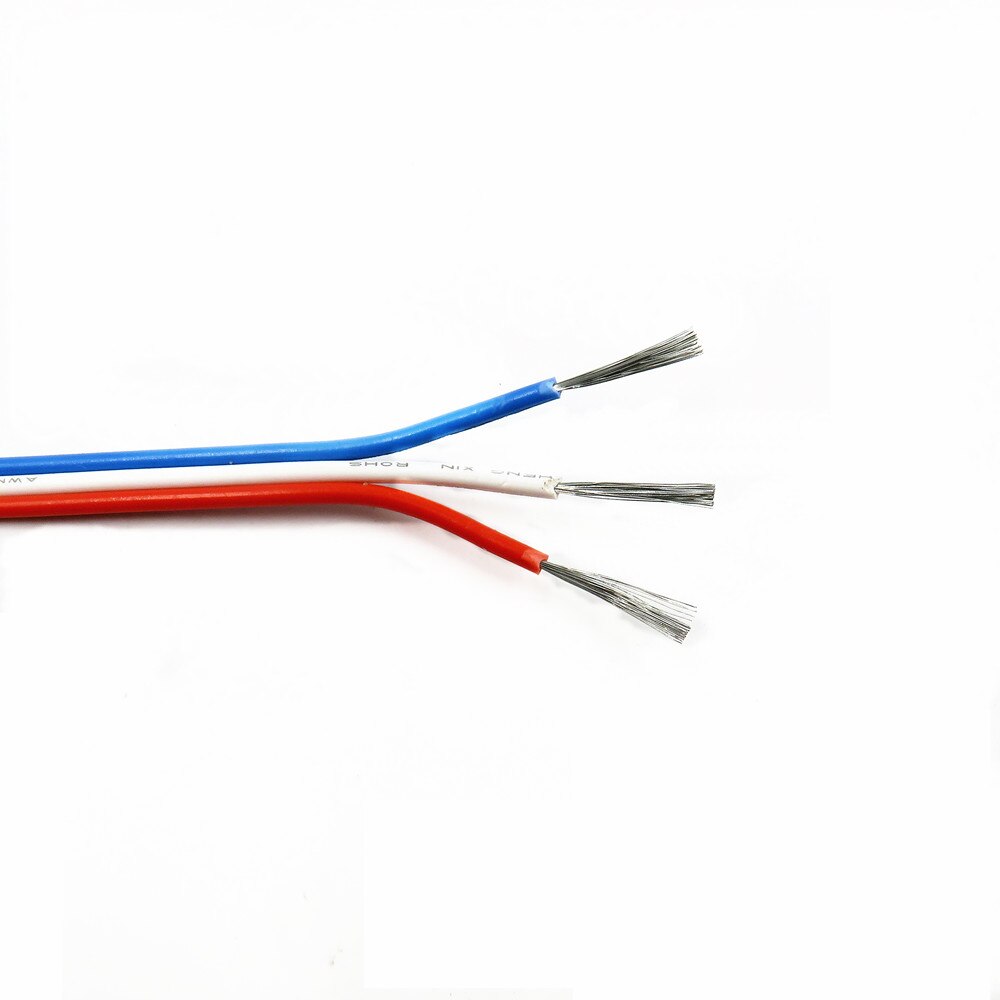 18AWG 3 Pin Flat Ribbon Wire , 100ft 31m/Roll,Red ... – Vicedeal