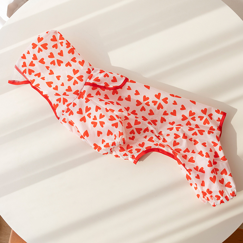 Pet Sunscreen Raincoat Waterproof Four Feet Clothe... – Grandado