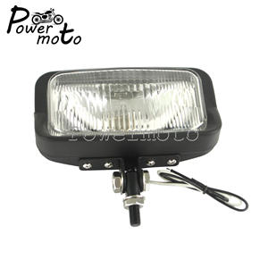 1x Chrome Vintage Retro Headlight Universal Motorc... – Grandado