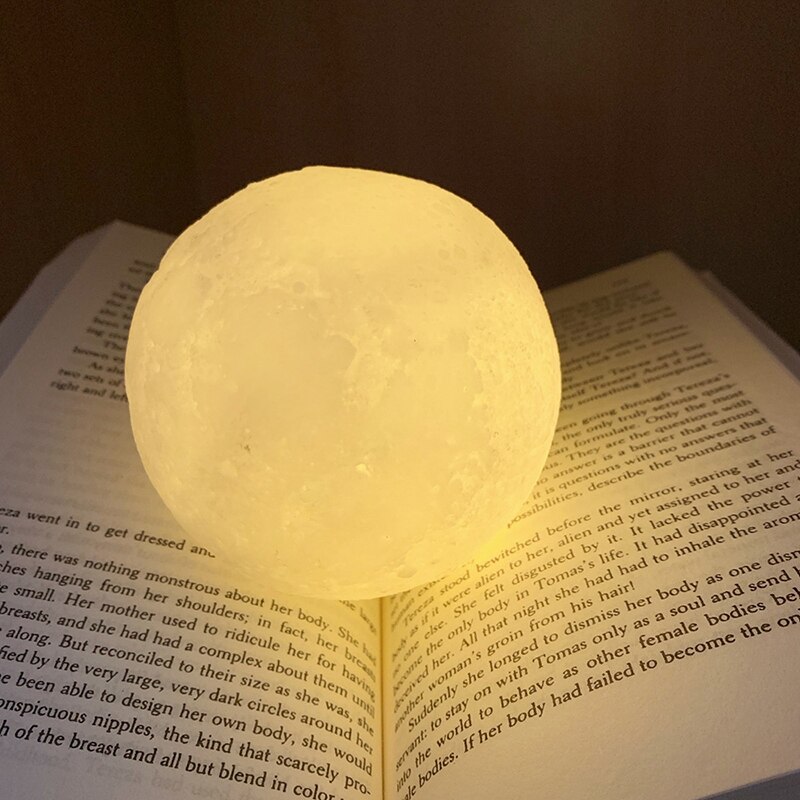 3D Print LED Night Light Room Bedside Moon Lamp To... – Grandado