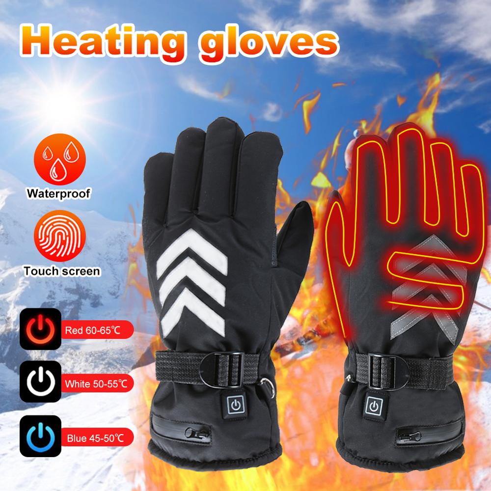 2600mAh Heated Gloves Rechargeable Heated Gloves W... – Vicedeal