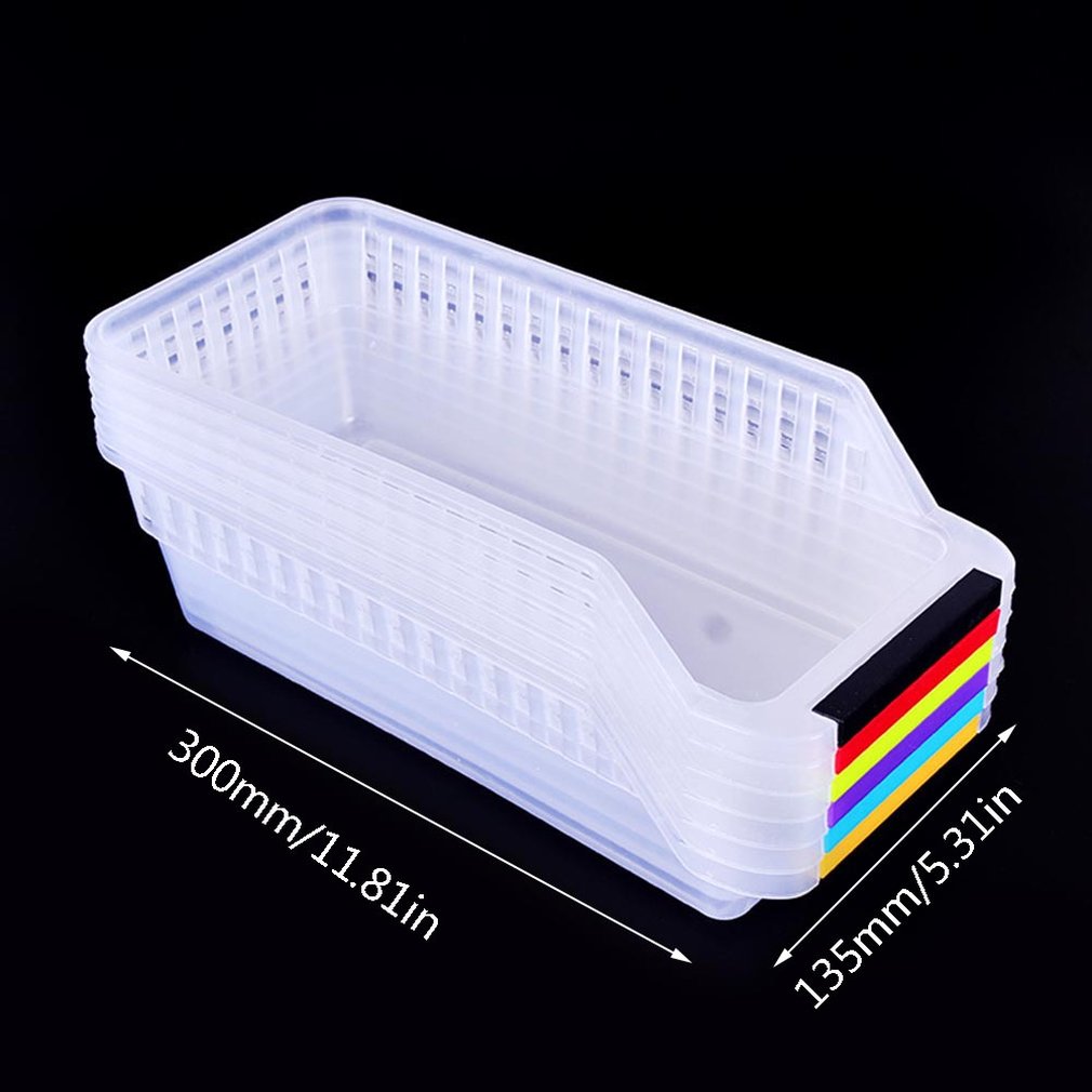 Ridge Eco-friendly Plastic Storage Basket Food Bev... – Grandado