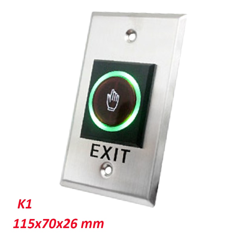 Long type Stainless steel Metal door Release butto... – Grandado