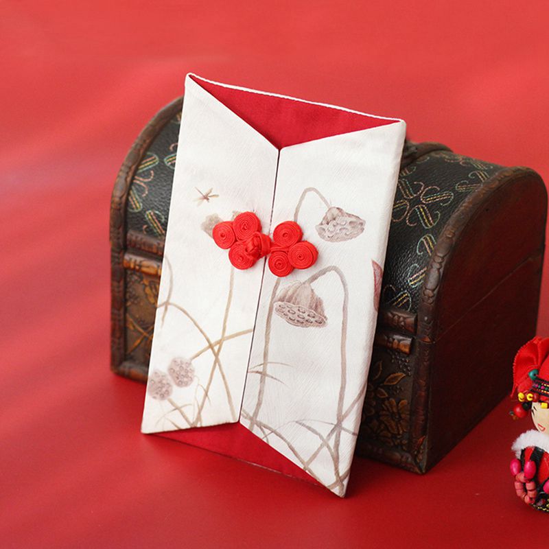 Chinese Style Red Envelope Year Red Envelope Fabri... – Grandado