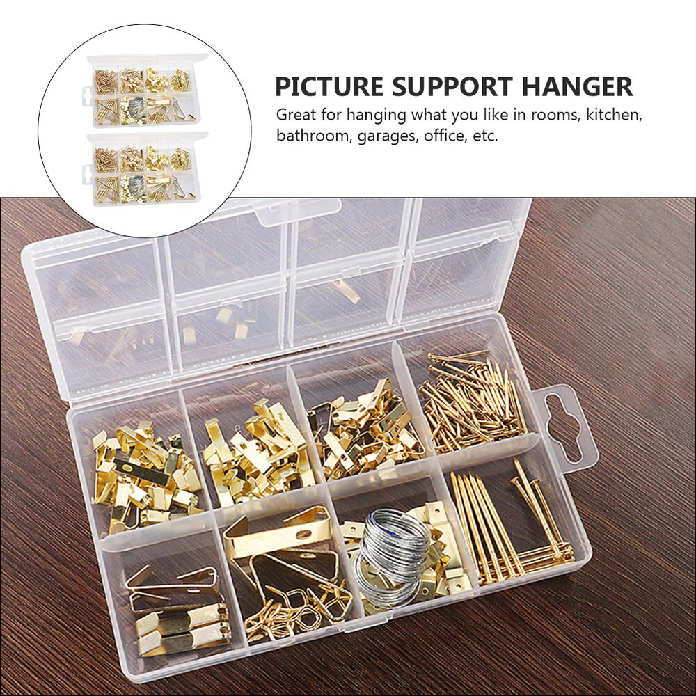 200pcs Heavy Duty Picture Hooks Photo Hangers Supp... – Grandado