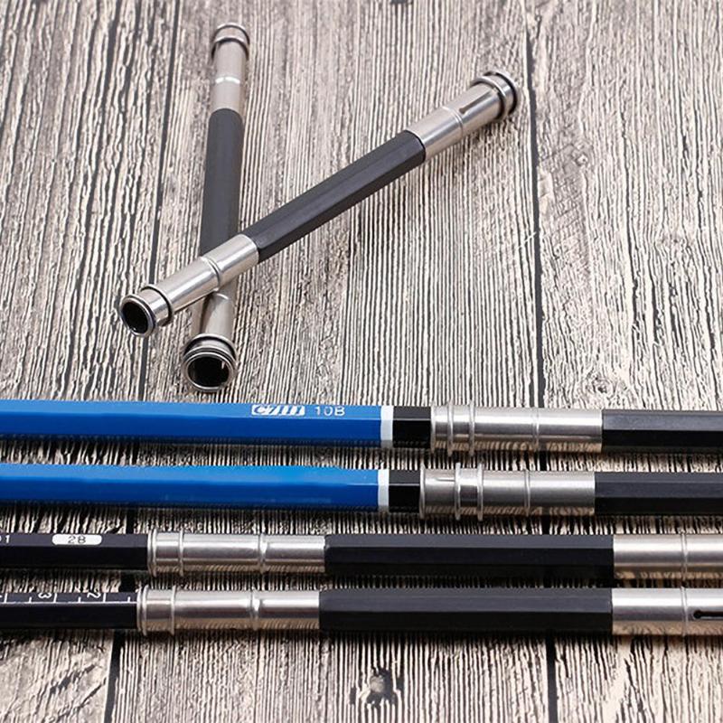 Dual Head Verstelbare Lengte Potlood Extender Houd... – Grandado